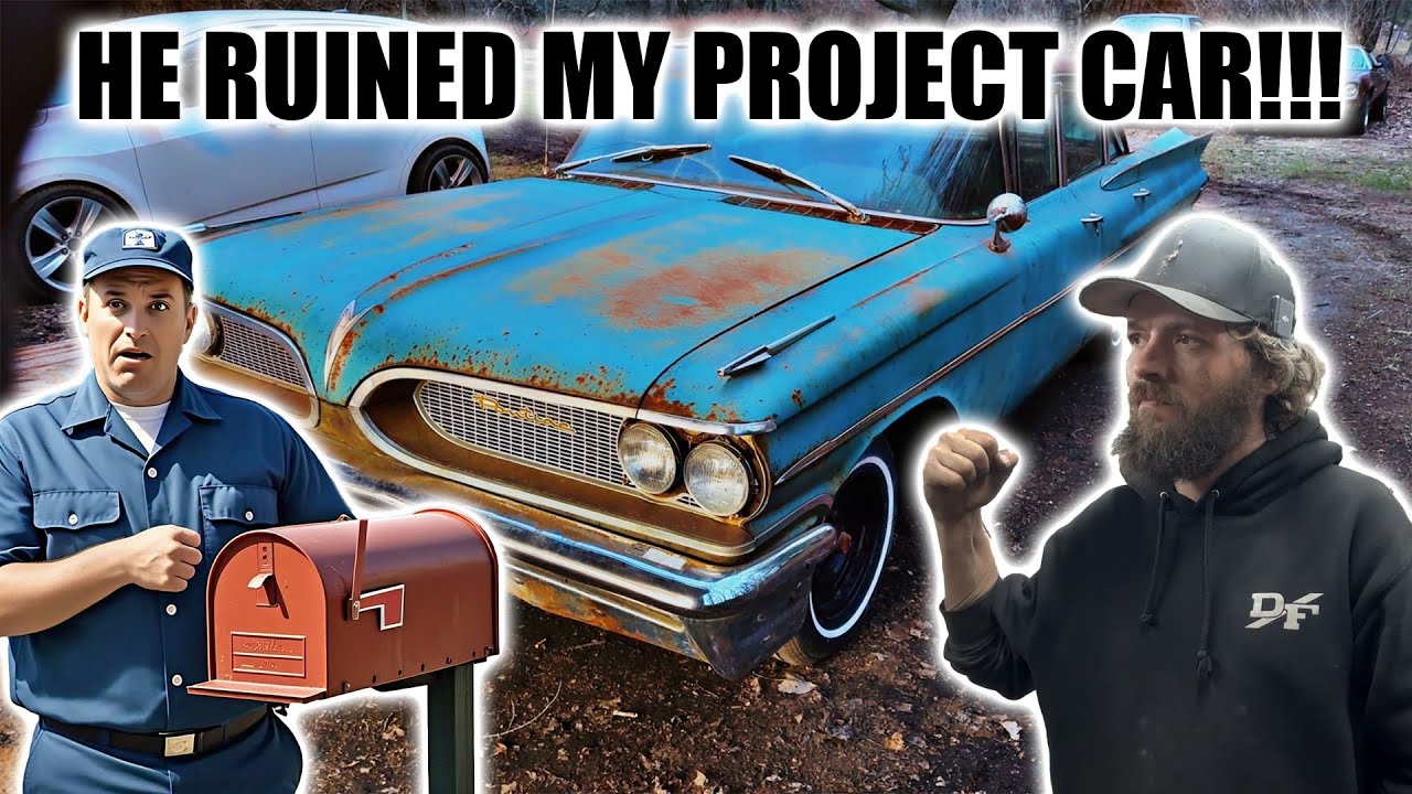 My project car ruined by the mailman!!! - YouTube