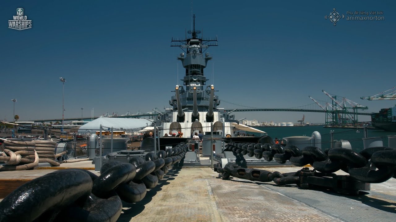 [Huyền thoại Hải quân][4K] Thiết giáp hạm USS Iowa (BB-61) (Phụ đề ...