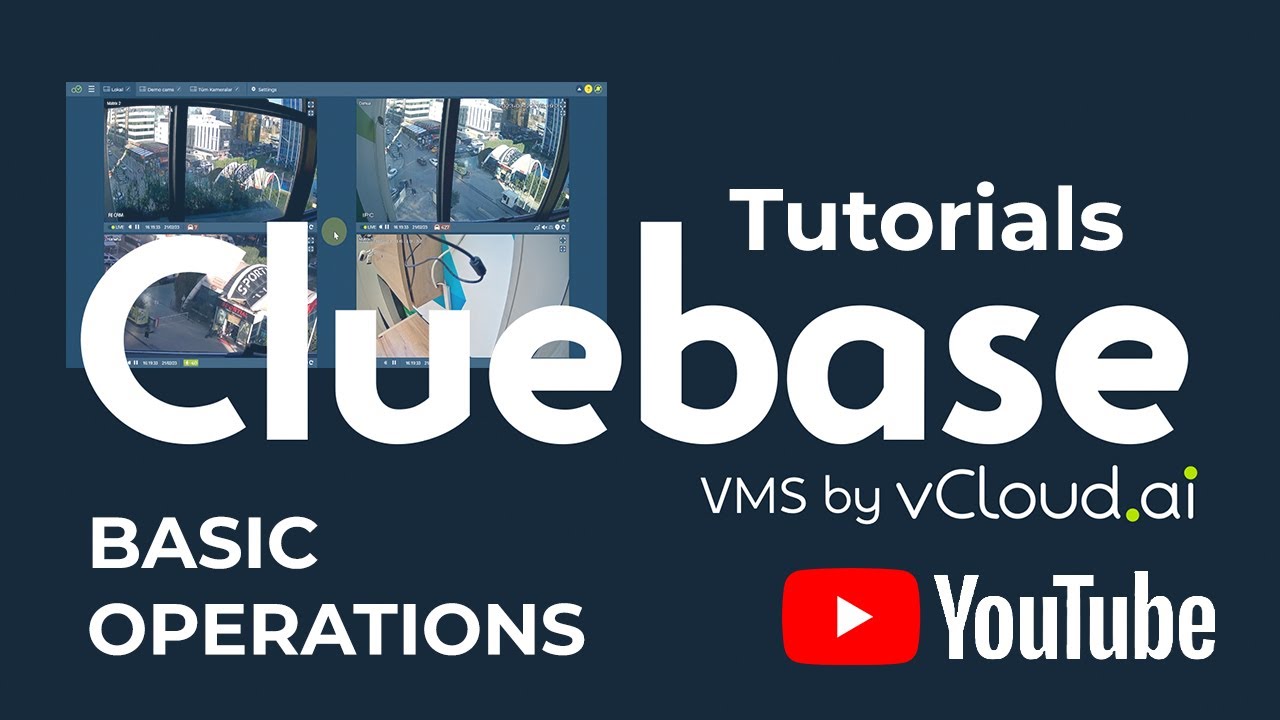 Cluebase VMS Tutorials: Basic Operations (Part 1) - YouTube