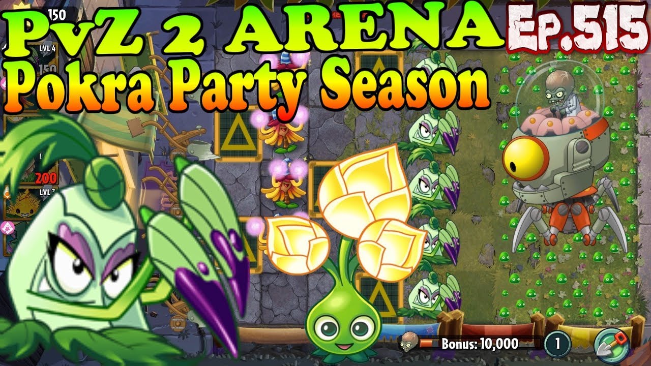 Plants vs. Zombies 2 ARENA - Pokra Party Season - Zomboss (Ep.515 ...