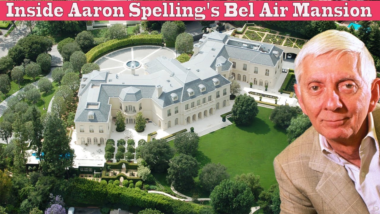 Inside Aaron Spelling's Bel Air Los Angeles Mansion | House Tour - YouTube