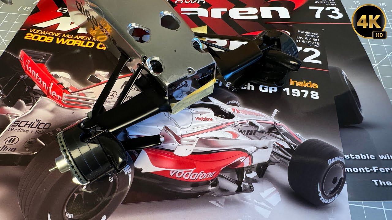 Build your own McLaren MP4-23 Stage 72- 73 - YouTube