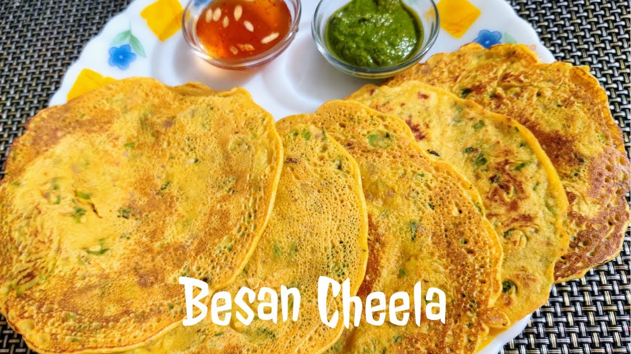 Besan Cheela Recipe | Besan Cheela Recipe Weight Loose | Veg Omelette ...