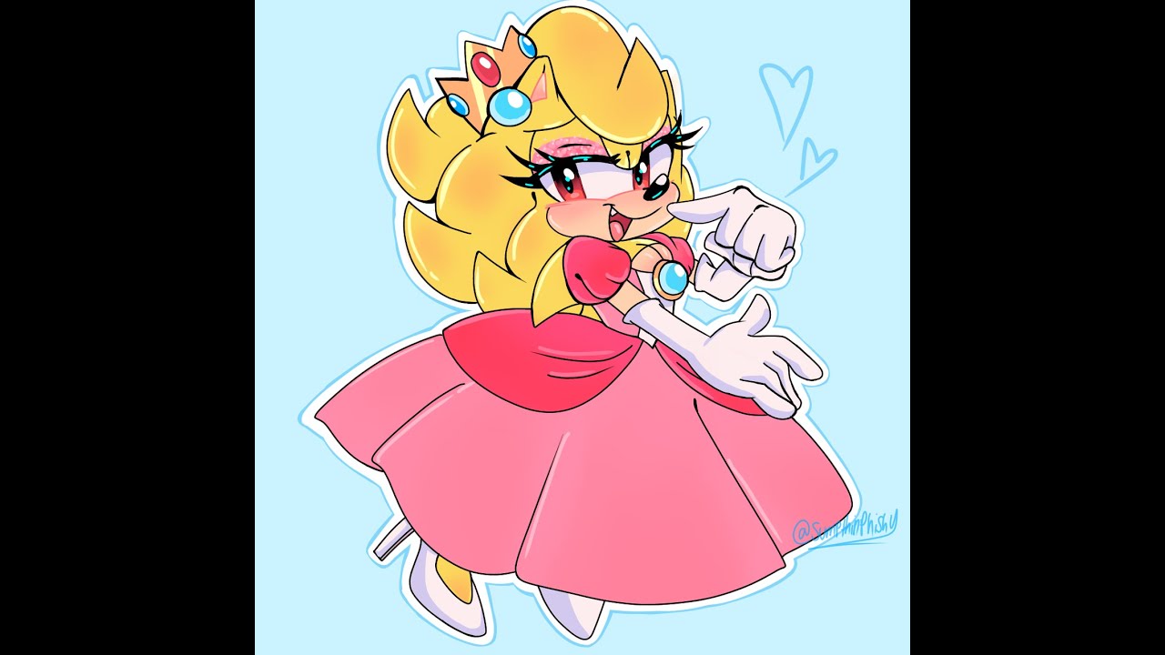 Mimi Drawz: Drag Queen Sonic! - YouTube