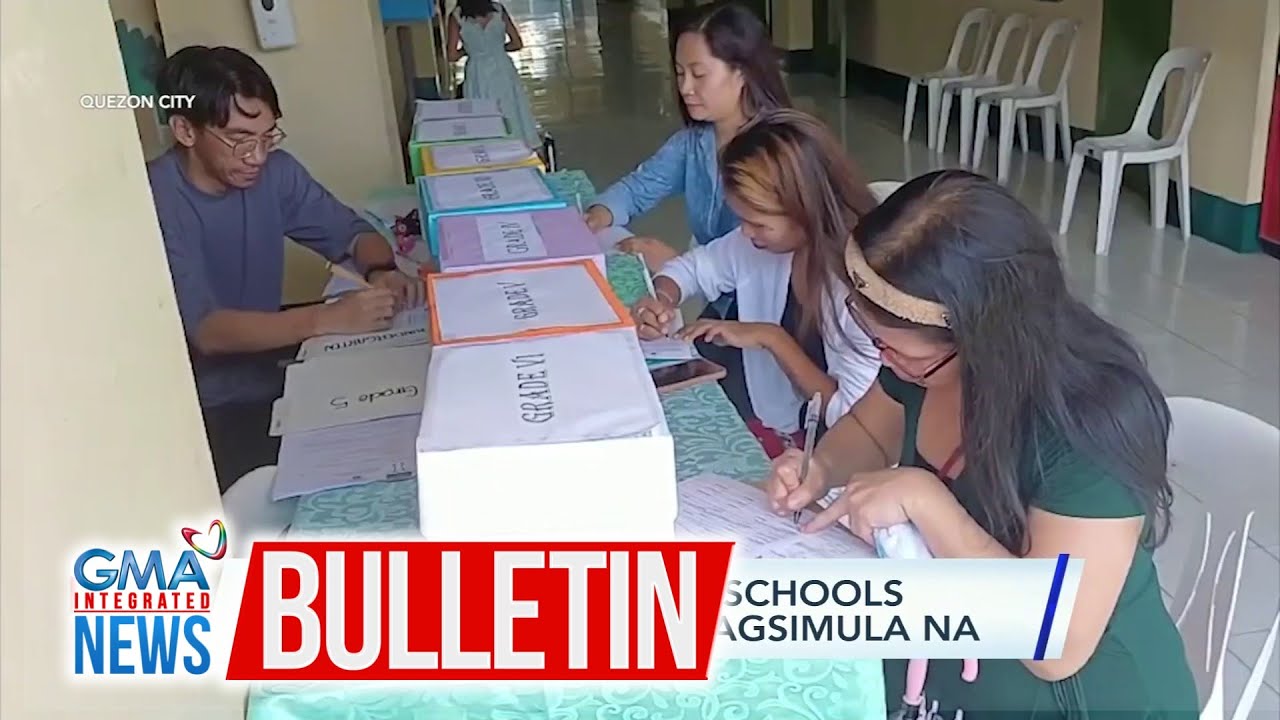 Enrollment sa public schools para sa SY 2024-2025, nagsimula na | GMA Integrated News Bulletin ...