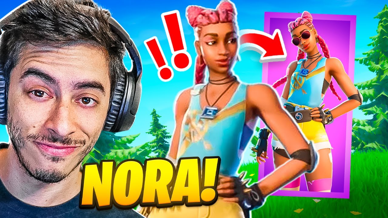 Usei a Nora Completa! - Fortnite - YouTube