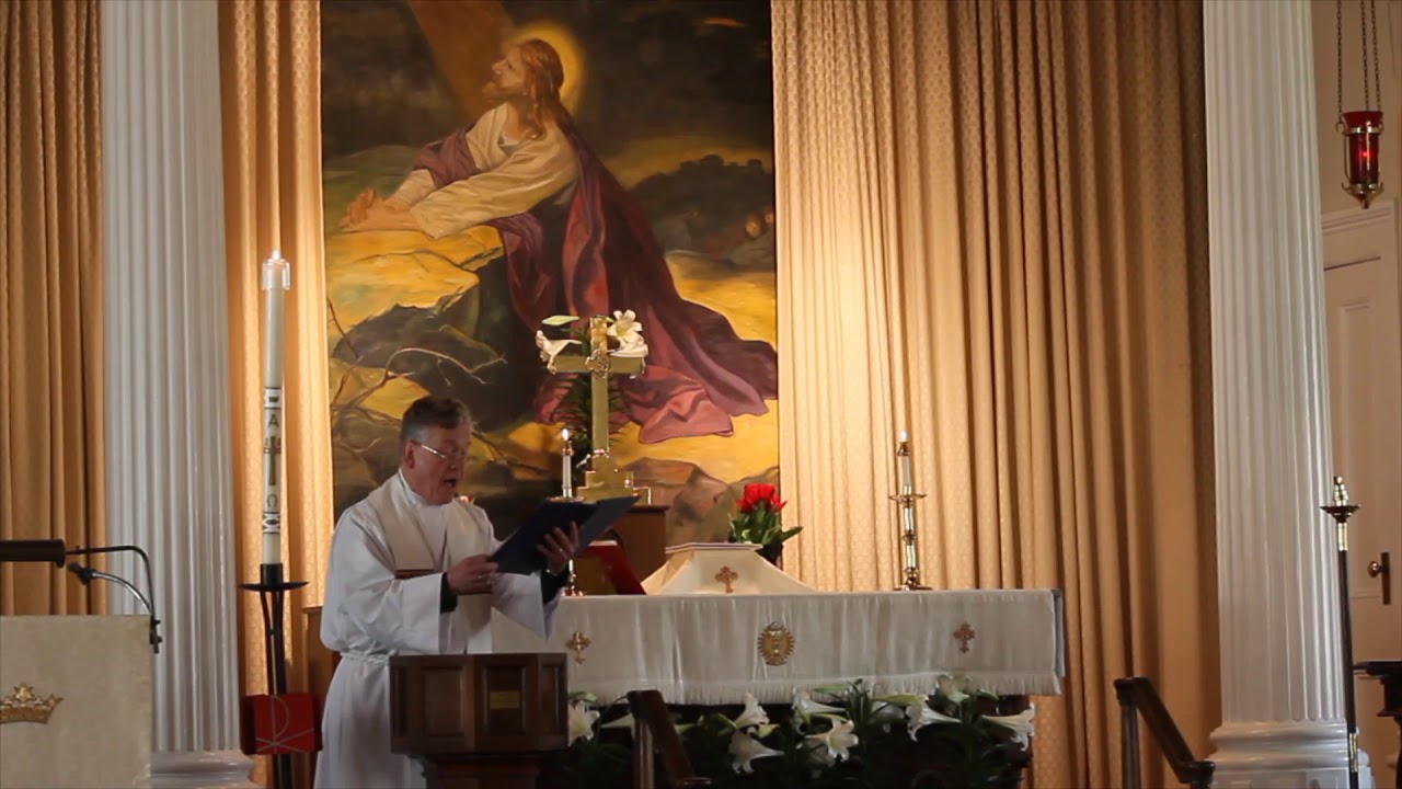 2020 04 12 Easter Exultet from Easter Vigil - YouTube