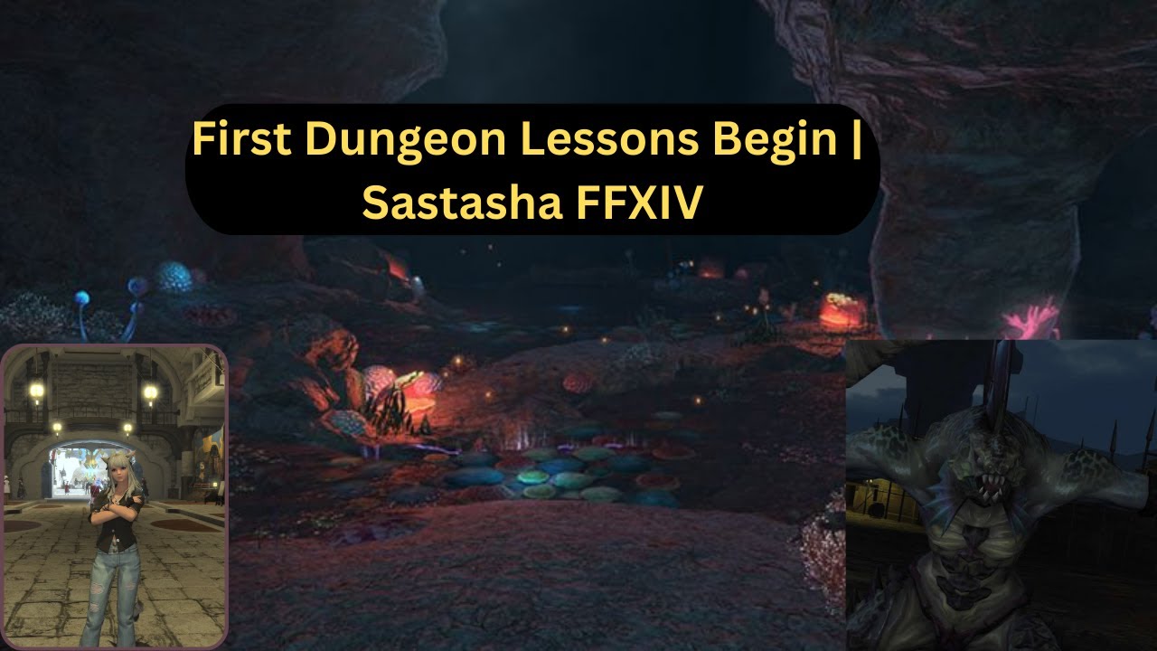 Friends’ First Ever Dungeon in FFXIV 💙 Sastasha - YouTube