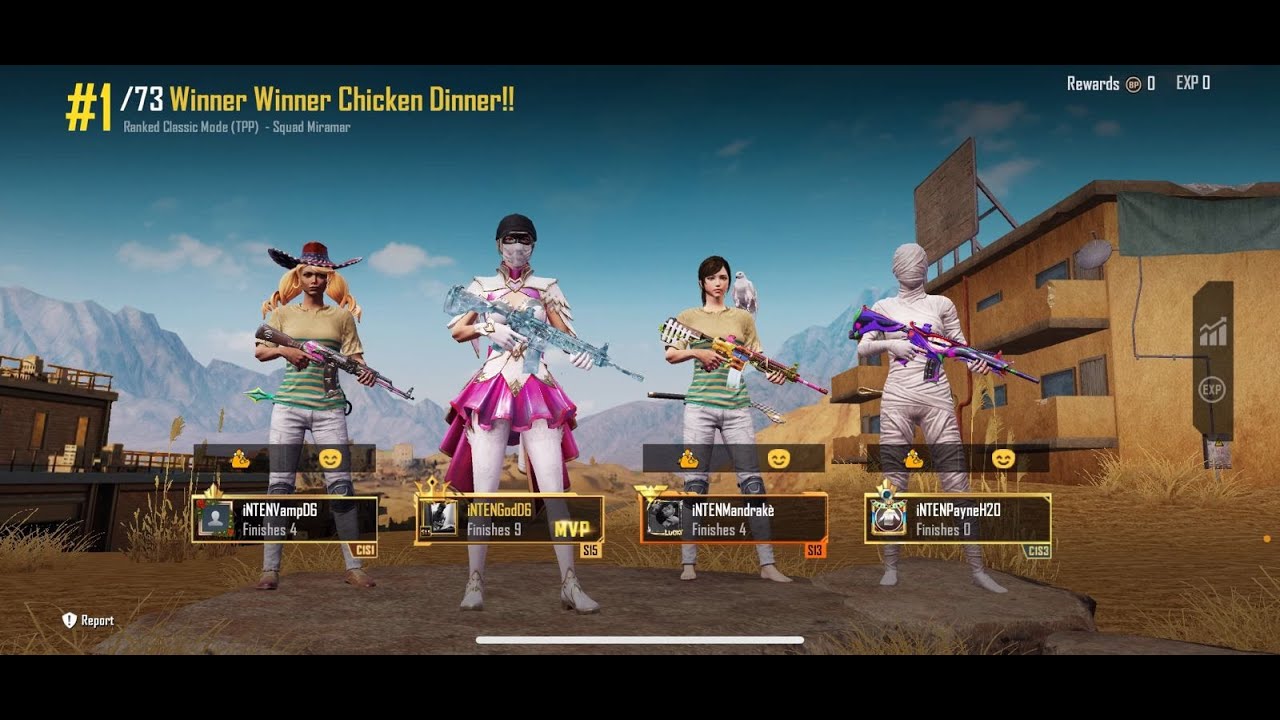 Solo vs Squad WWCD | Solo 9 kills | Intense Esports | BGMI - YouTube