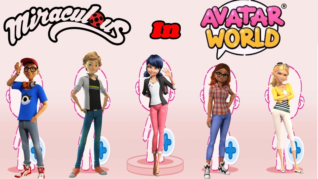 I Became All the Main Characters from Miraculous Ladybug in Avatar ...