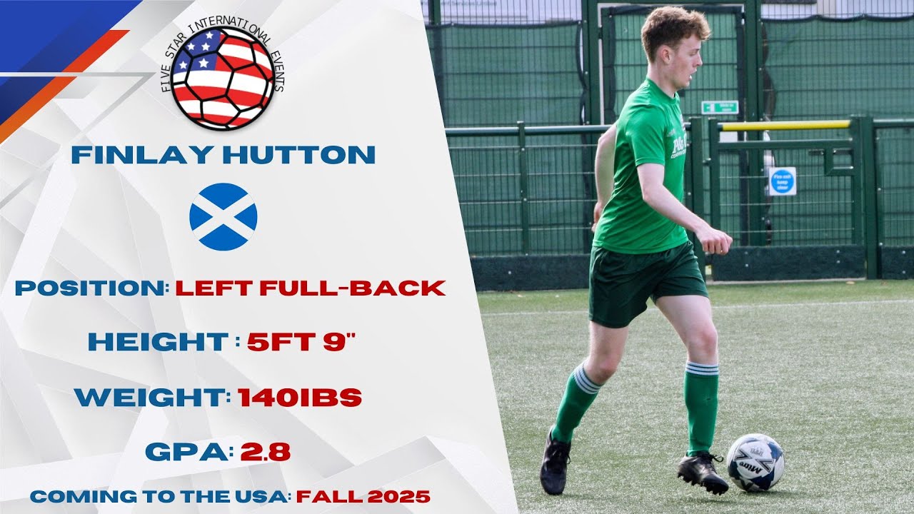 Finlay Hutton Soccer Highlights - YouTube