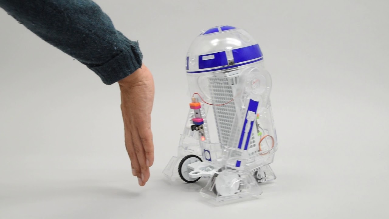 フォースの力でR2-D2が走る！「DROID INVENTOR KIT」 - YouTube