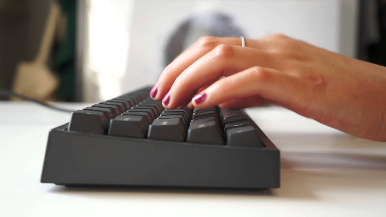 Leopold FC660C (Topre Switch) Typing Sound - YouTube