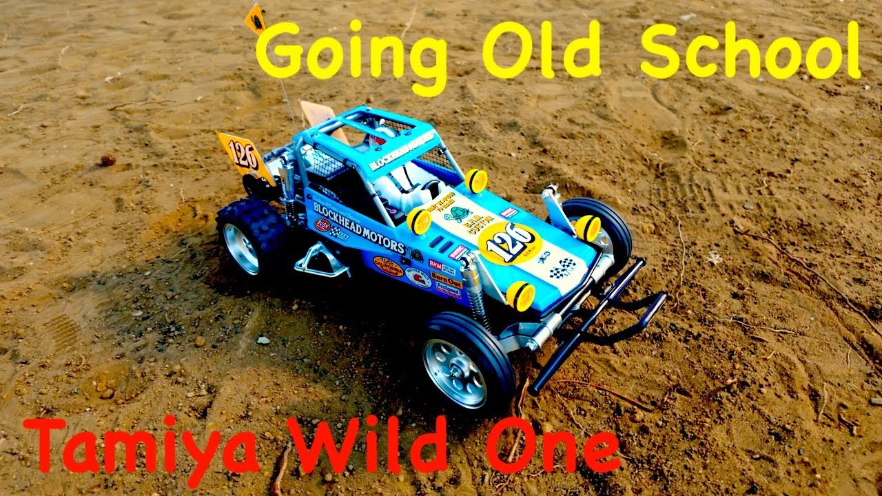Tamiya Wild One Blockhead Motors 1/10 Scale Buggy First Run - YouTube