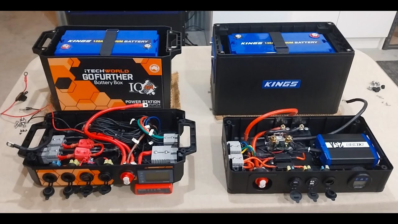 Kings BatBlock Battery Box Vs iTechworld Go Further Battery Box ...