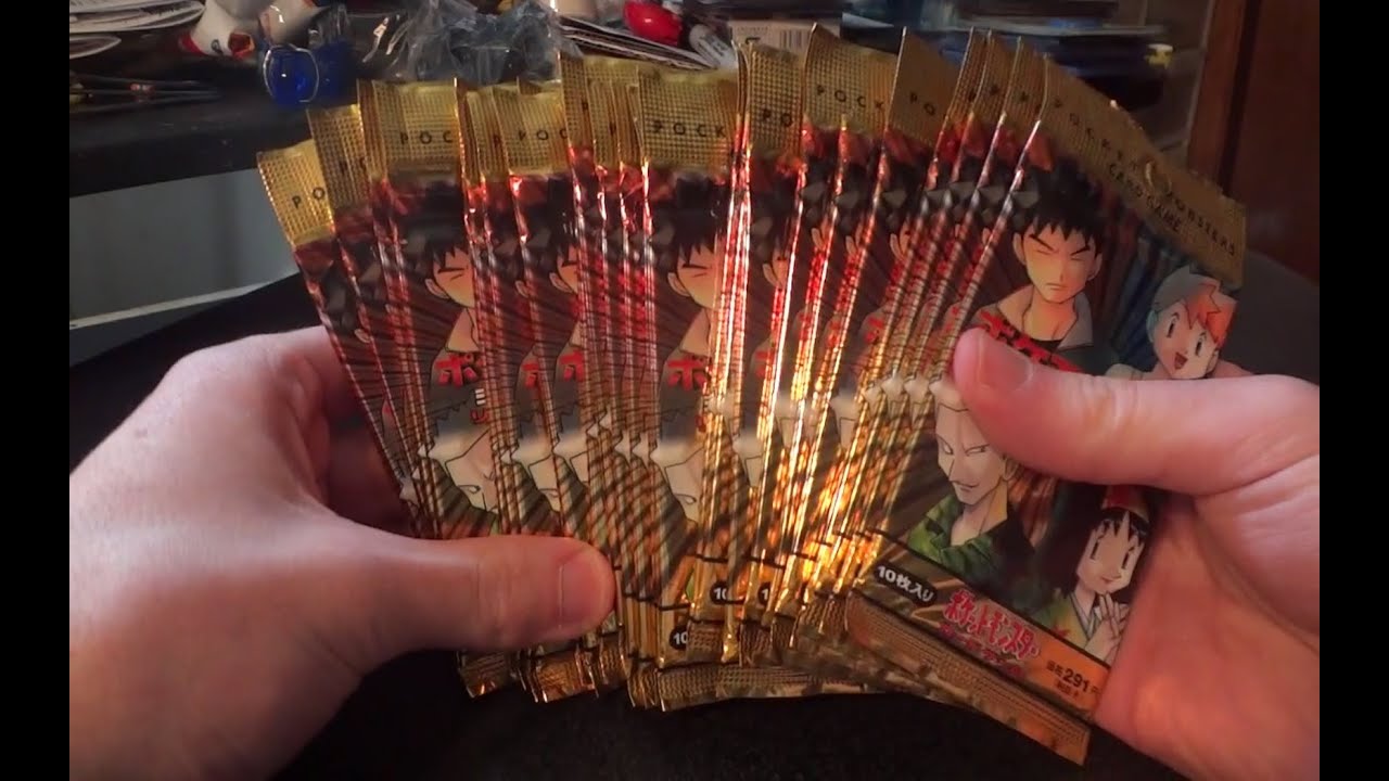 Opening 25x Japanese Gym Heroes Booster Packs! (Part 1 of 4) - YouTube