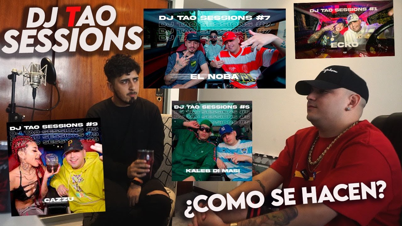 DJ TAO cuenta COMO se HACEN sus SESIONES de TURREO - YouTube