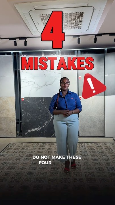 Choosing tiles? Avoid these 4 mistakes - YouTube