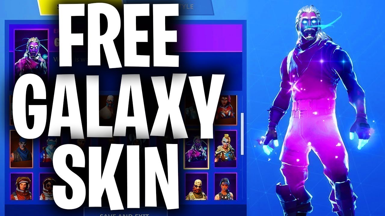 CÓMO OBTENER LA SKIN GALAXY COMPLETA! * 2018 * - YouTube