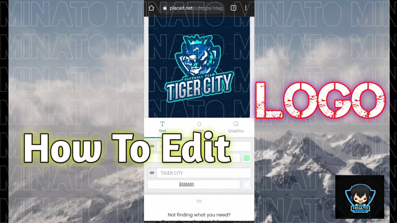 How To Edit Logo Football Team - YouTube