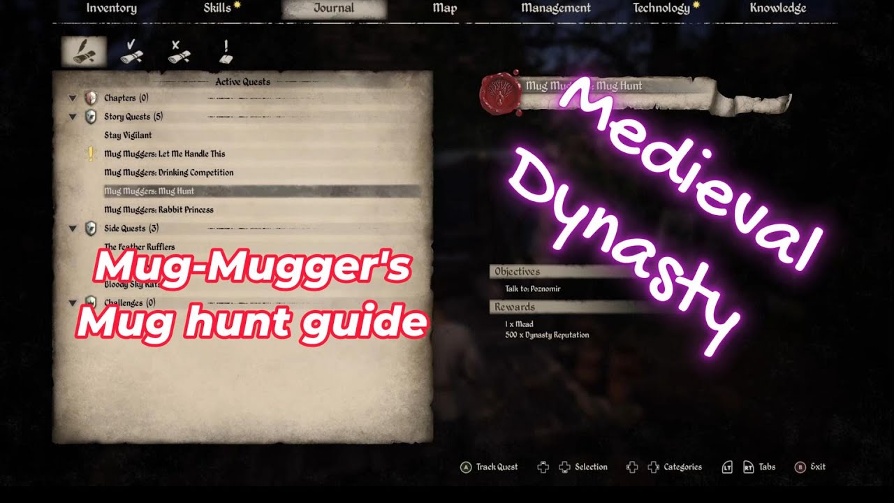 Medieval Dynasty Mug Mugger's Epic Quest Unveiled - YouTube