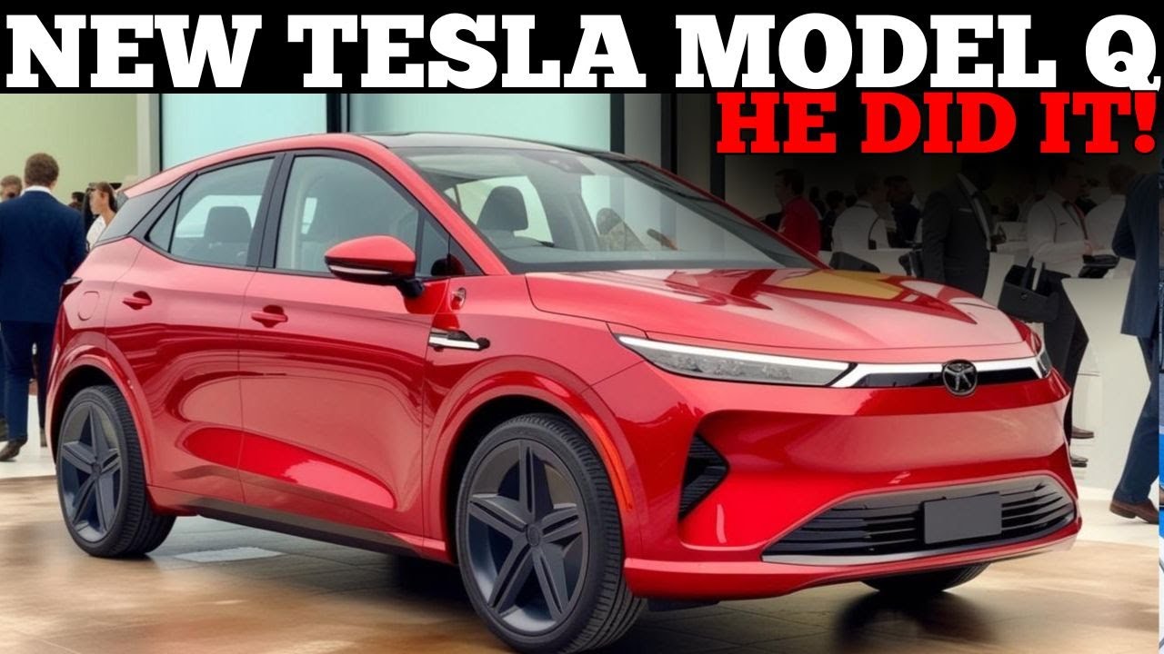 GOODBYE GAS CARS! Elon Musk Unveils New Tesla Model Q for Just $19,000 ...