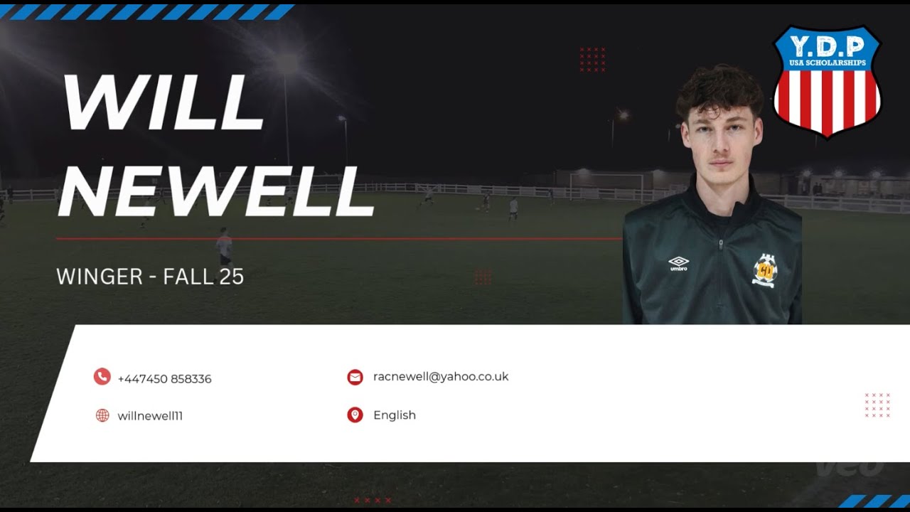Will Newell - Winger - Fall 25 - YouTube