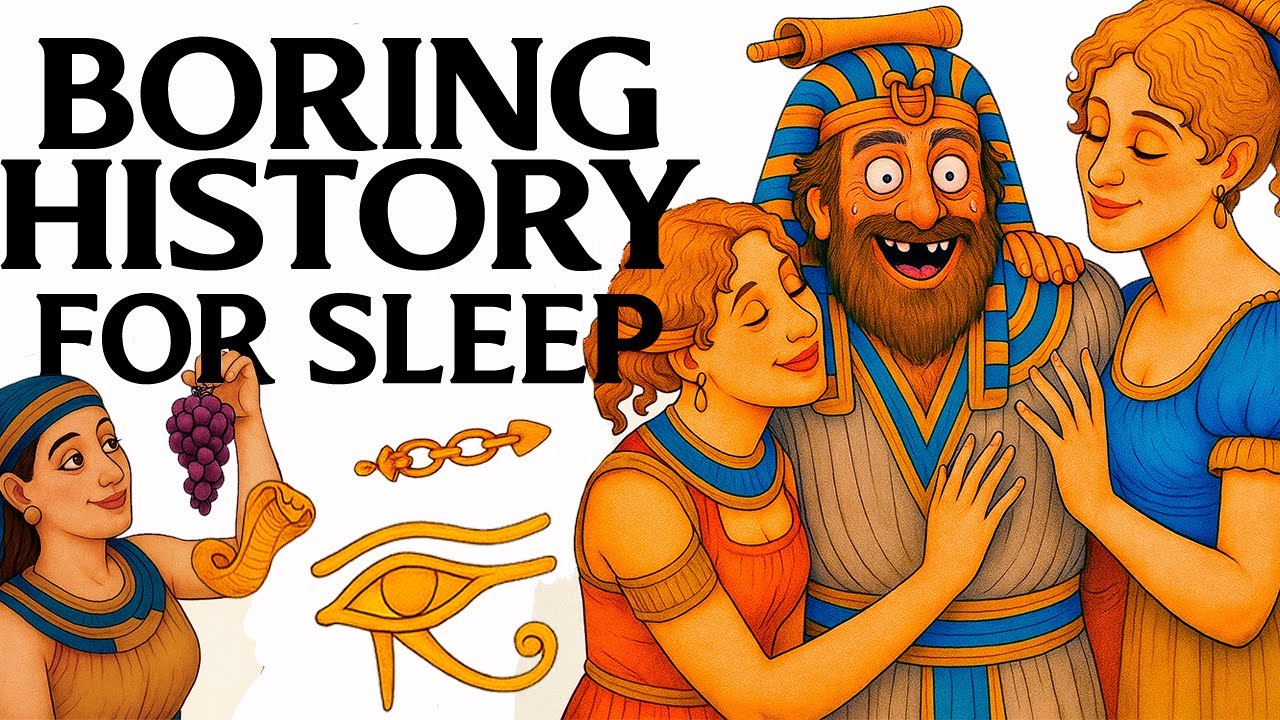 Boring History For Sleep | The Boring Habits of a Egyptian the Pharaoh ...