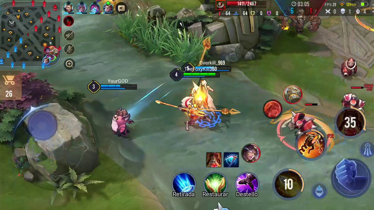 ARENA OF VALOR GAMEPLAY - YouTube