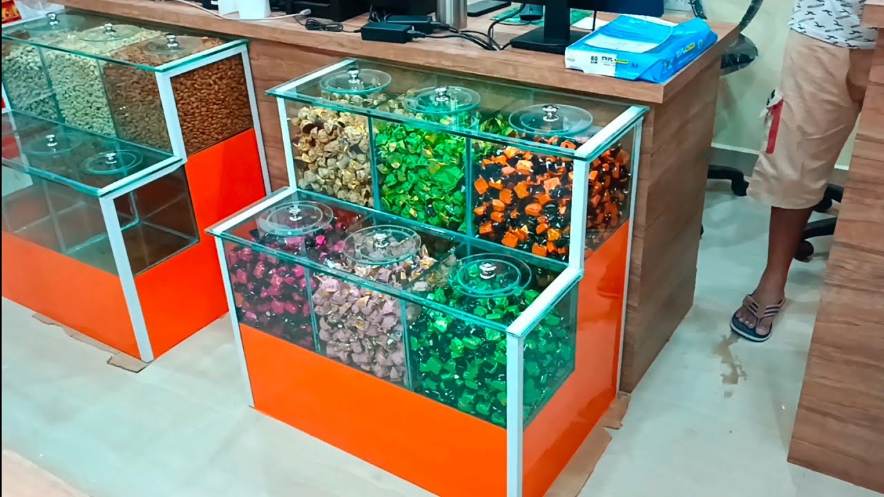 Dry fruits Counter making || How to make dry fruits counter by modern ...