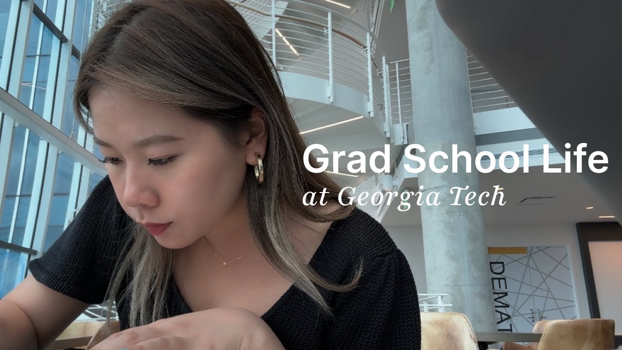Grad School Life | 公寓停水住在飯店生活 🫠 , Georgia Tech 研究生無聊的一週生活 - YouTube