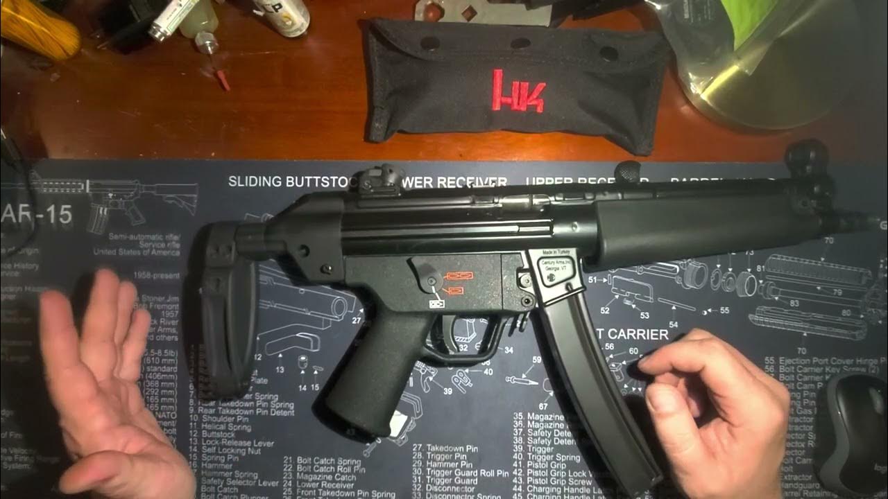 Century Arms AP5 update. brace, binary, housing review. - YouTube