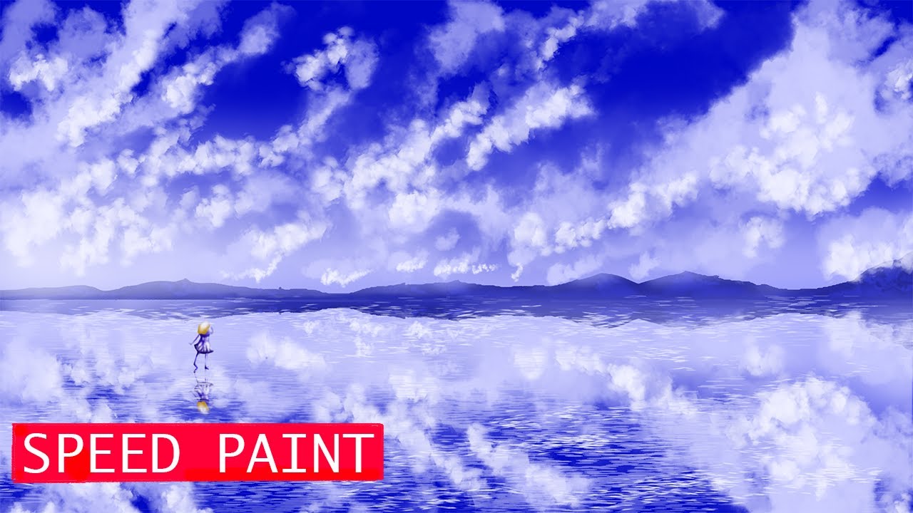 A Flawless Sky Speed-Paint - YouTube