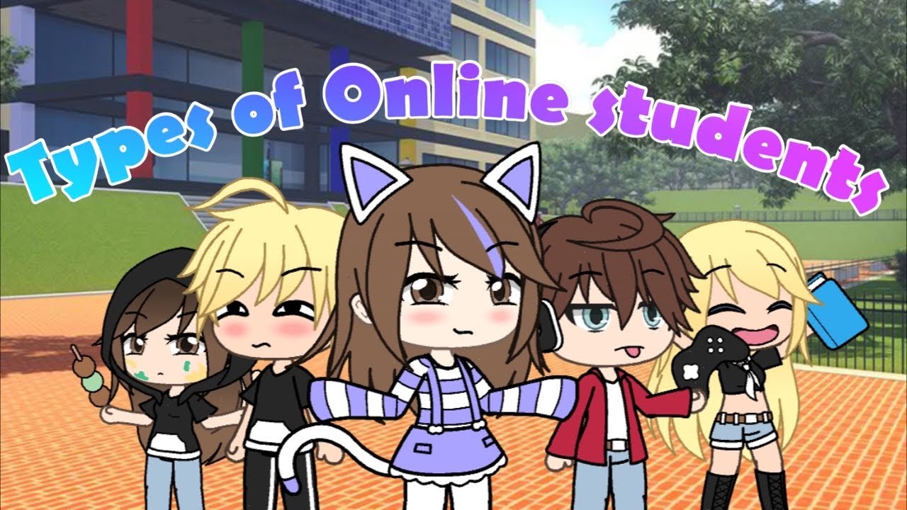 10 Types Of Students In Quarantine Homeschooling | Gacha Life Mini ...