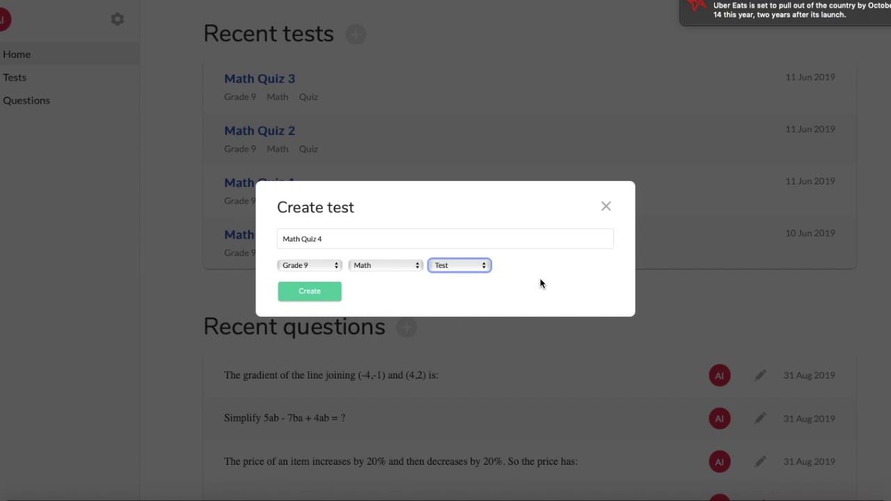 How to make a test - YouTube