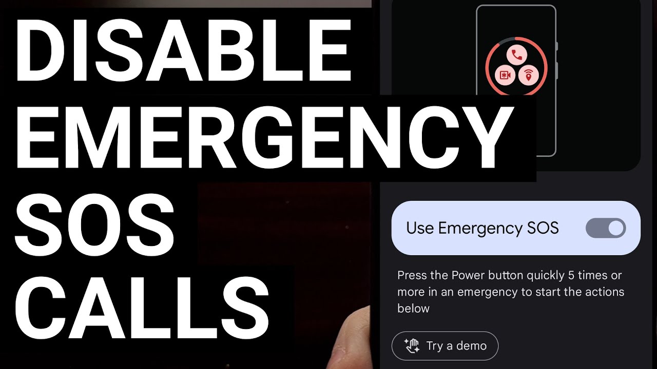 Disable Emergency SOS on Google Pixel to Prevent Unwanted Calls to 911 ...