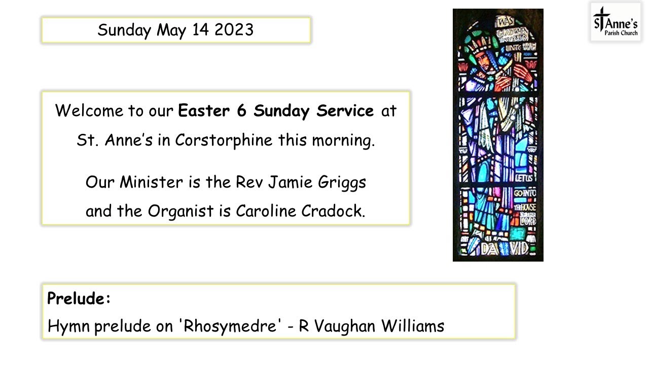 Easter 6 Sunday Service at St. Annes - YouTube