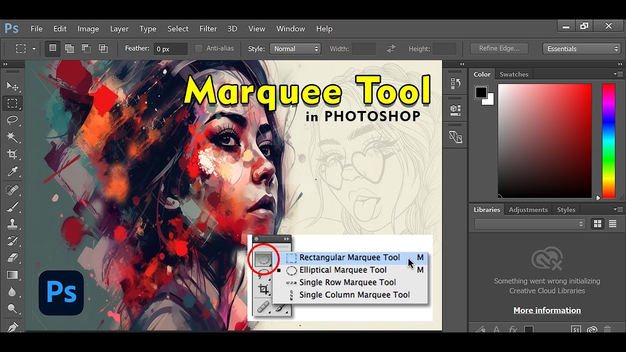 "Master the Photoshop Marquee Tool: Quick & Easy Selection Techniques ...