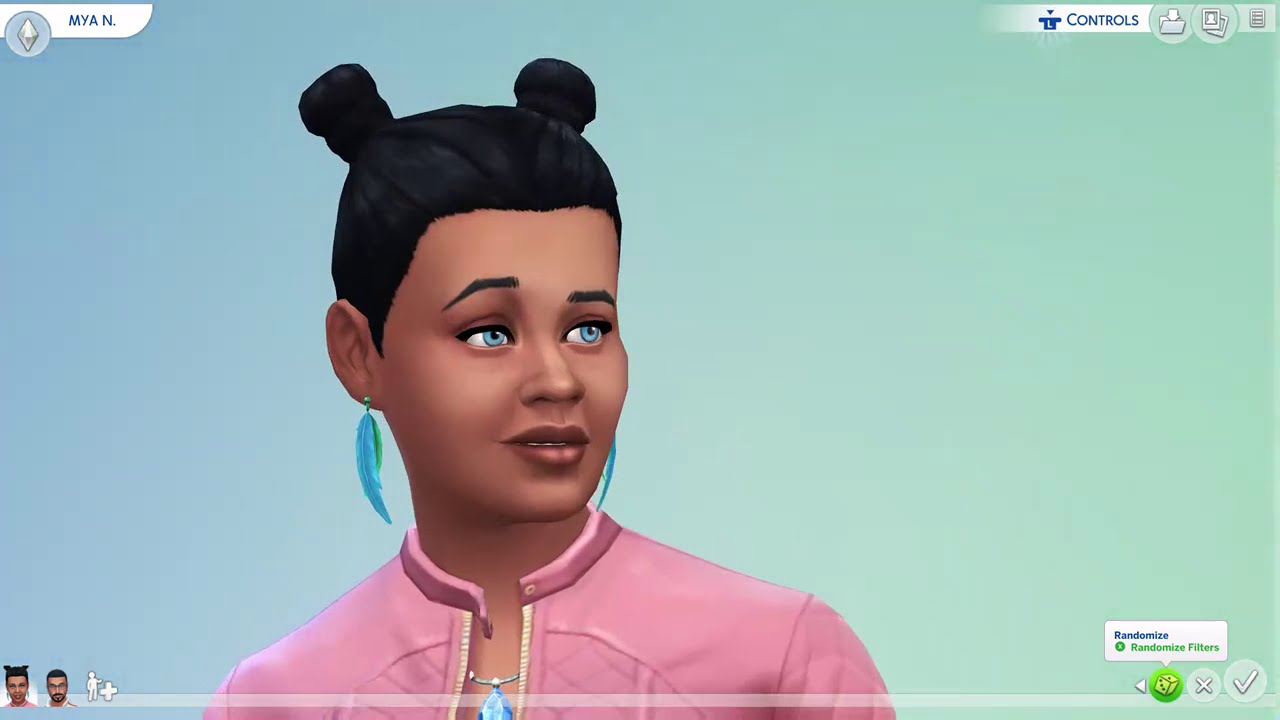 Sims 4 Beautiful Female character creation no cc #sims4 #sims4cc # ...