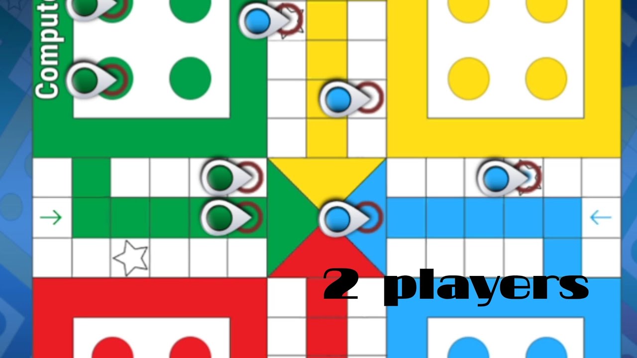 Ludo game 🎮 2 players | Ludo king 👑 in 2 players | Ludo king | Ludo ...