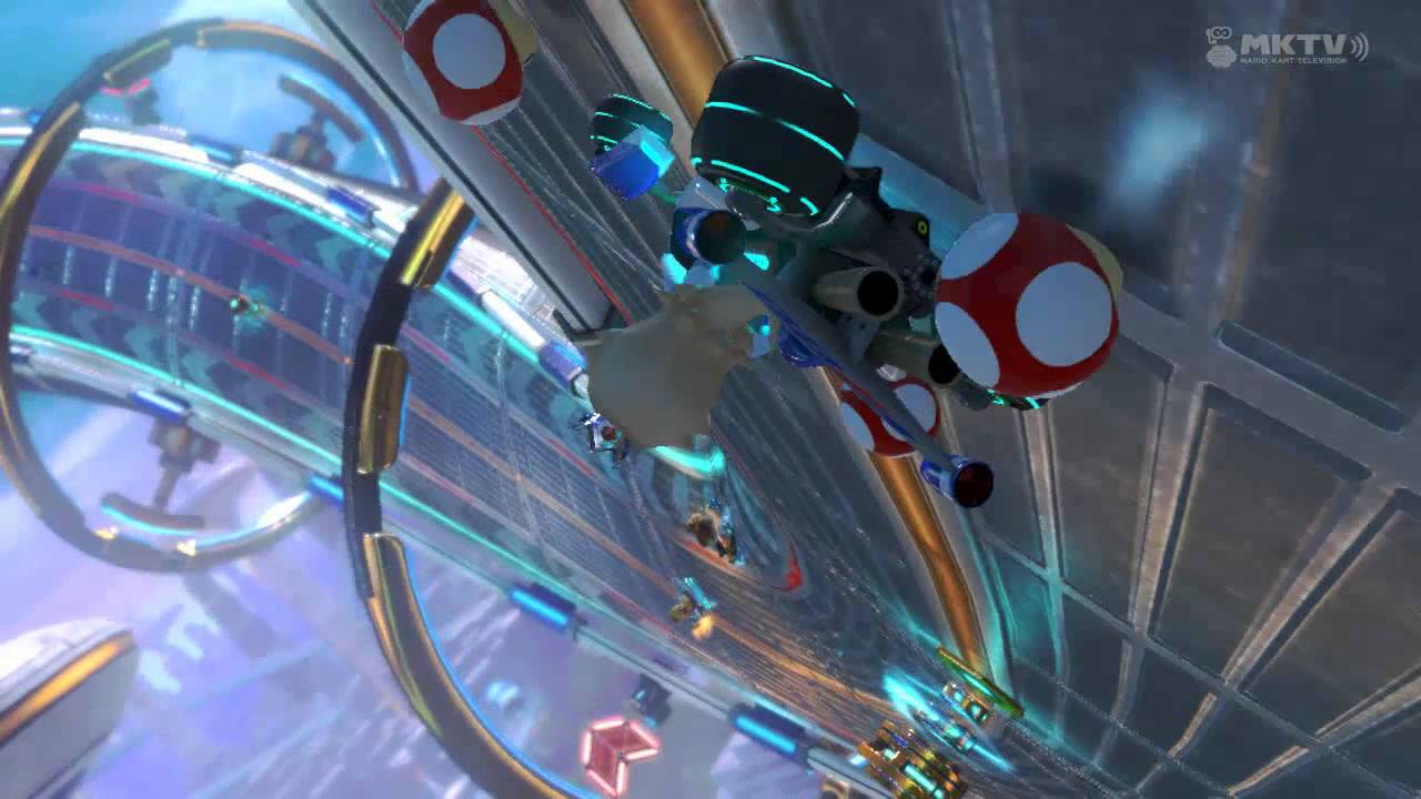 Mario Kart 8 - Mute City GOAT Shell Shot - YouTube