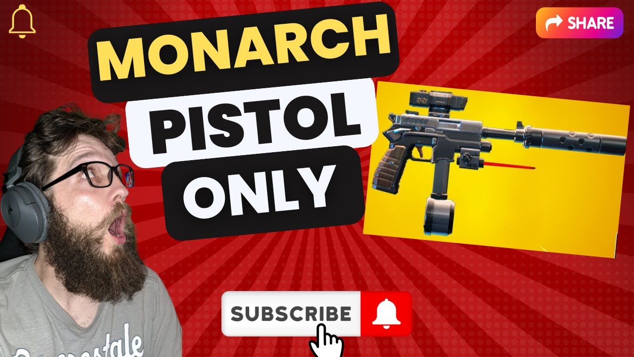 MONARCH PISTOL ONLY CHALLENGE (FORTNITE x MARVEL) #gaming #challenge # ...