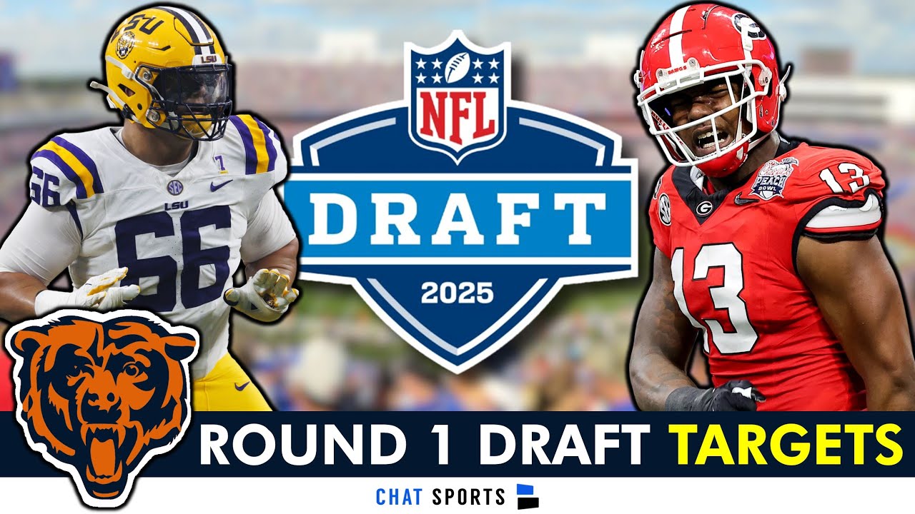 Chicago Bears Draft Targets With #10 Pick In Round 1 Of 2025 NFL Draft ...