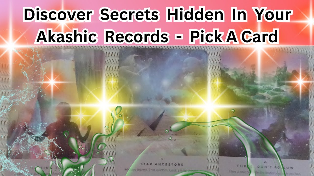 Discover Secrets Hidden In Your Akashic Records🌠📚💌. Pick A Card🌠📚💌 # ...