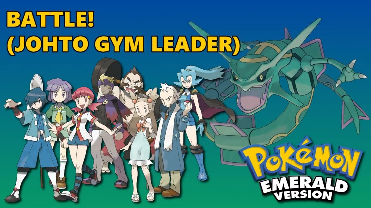 Pokémon Gold & Silver | Battle! (Johto Gym Leader) - Pokémon Emerald ...