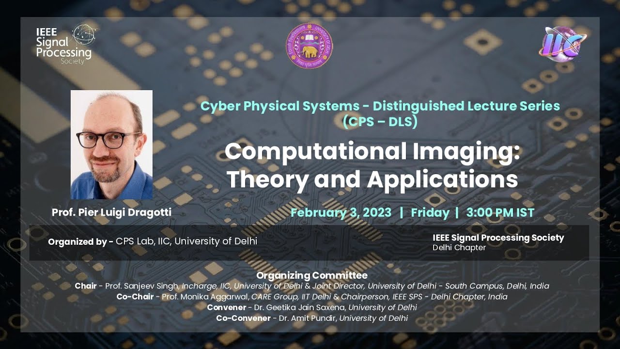 Computational Imaging: Theory and Application - CPS-DLS #7 - YouTube