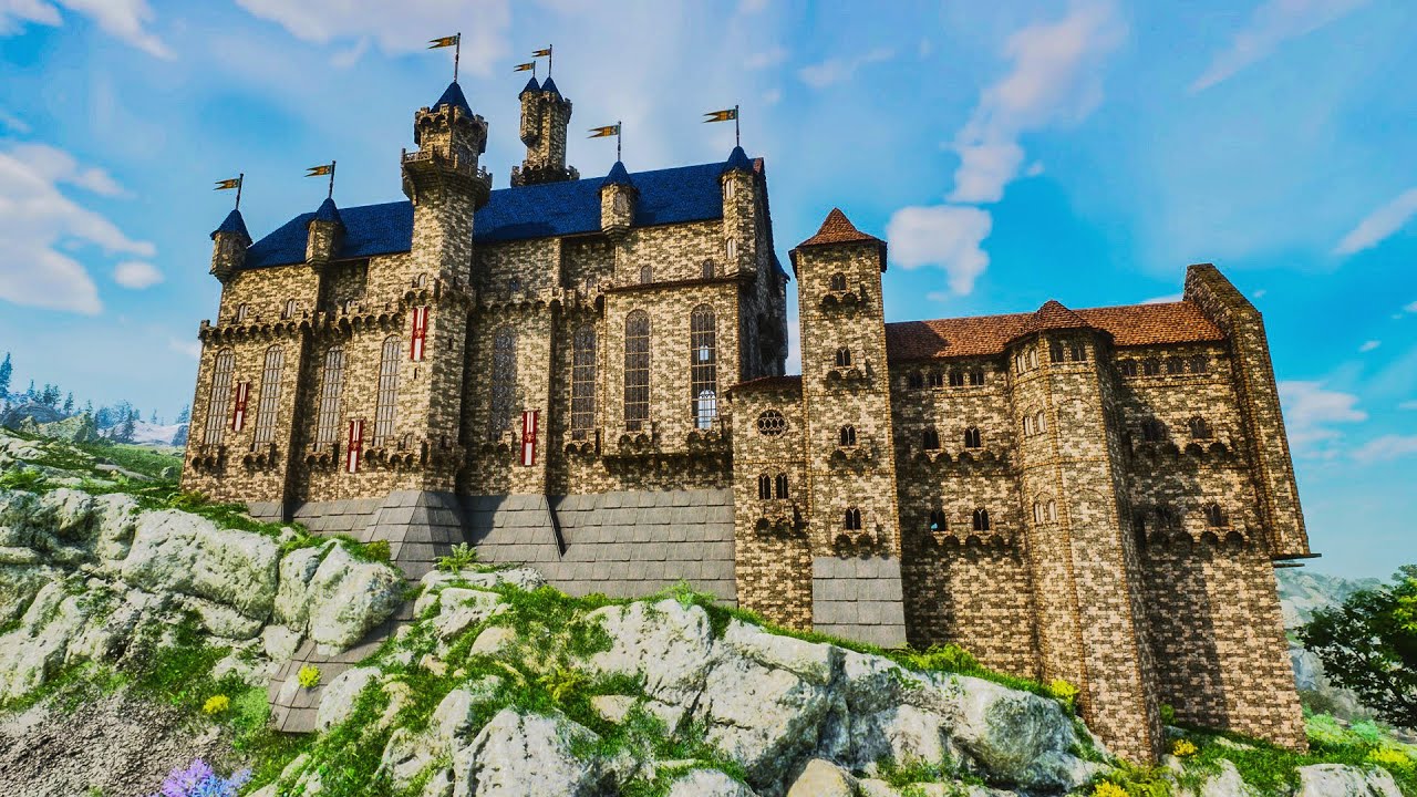 🔴 Let's Build a Community Castle on Ragnarok in ARK: Survival Ascended ...