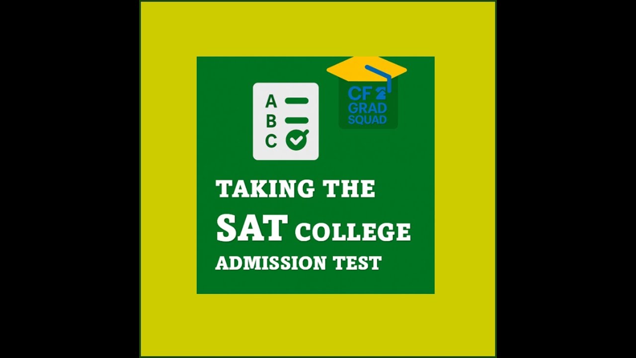 Taking the SAT College Admission Test Playlist Intro - YouTube