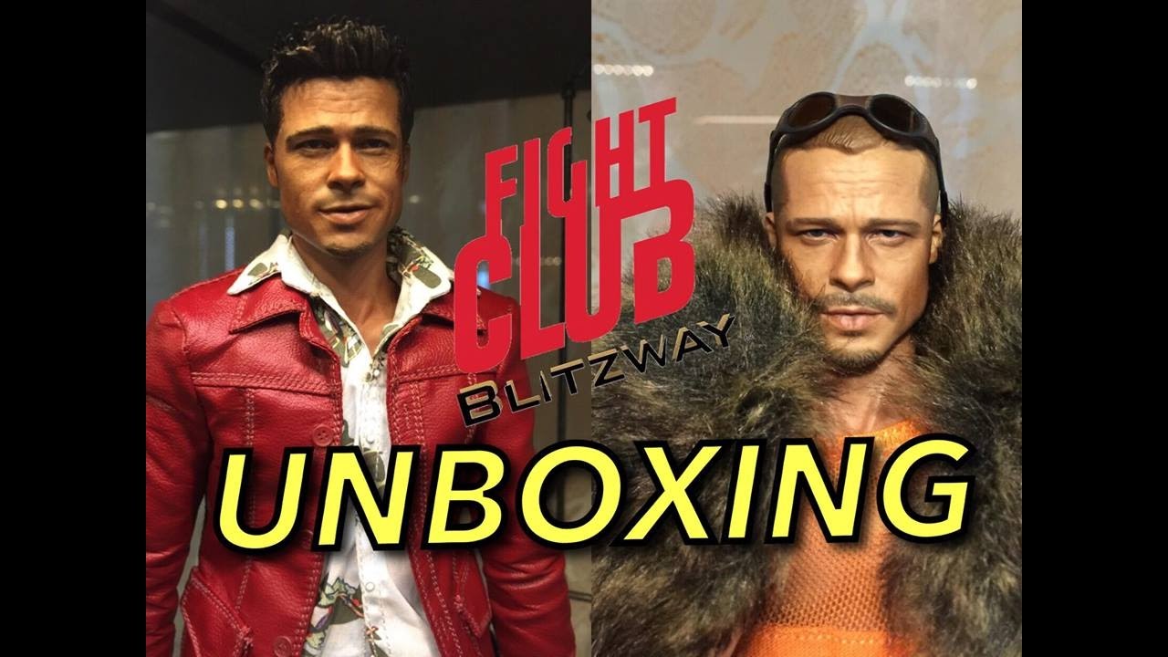 BLITZWAY 1/6 Fight Club Special Pack Ver Tyler Durden UNBOXING - YouTube