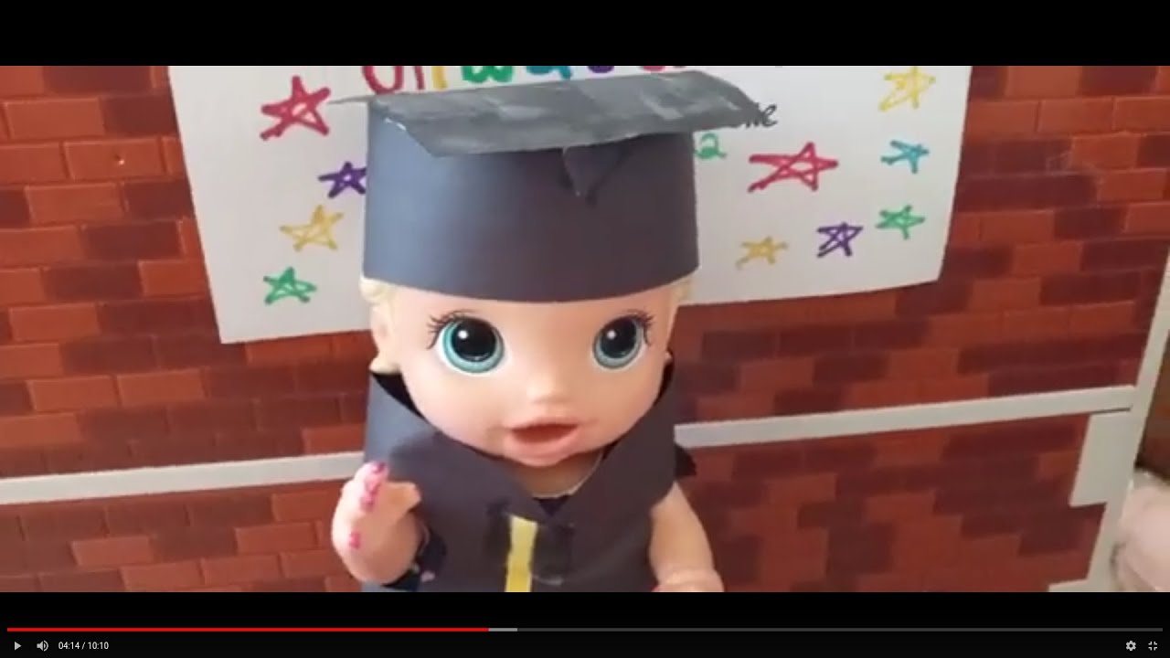 END OF THE SCHOOL YEAR! Baby alive graduation day! - YouTube